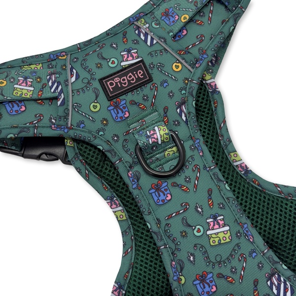 Yuletide Celebration Explorer Dog Harness - richpaw.co.uk/