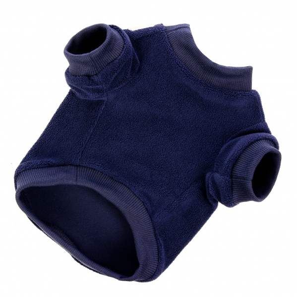 Blue Fleece Dog Sweatshirt - RichPaw