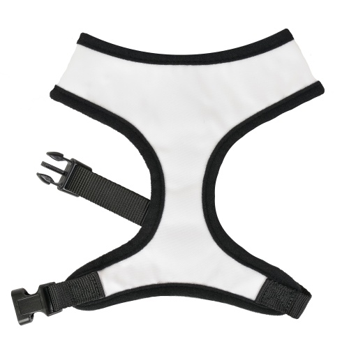 White Polyester Dog Harness - RichPaw